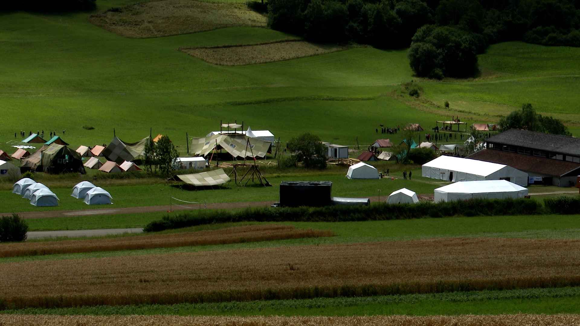 Au coeur du JUBACA: 1er camp scout jurassien - Canal Alpha