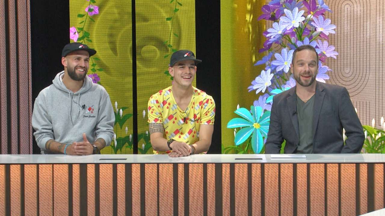 Louis Genné et Anthony Müller coureurs de la Team Fuente - Canal Alpha