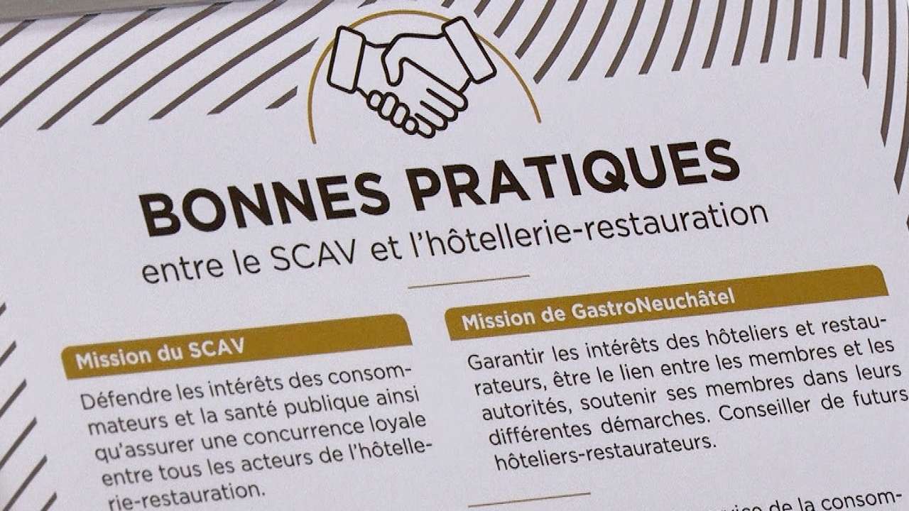 Une charte signée entre GastroNeuchâtel et le SCAV - Canal Alpha