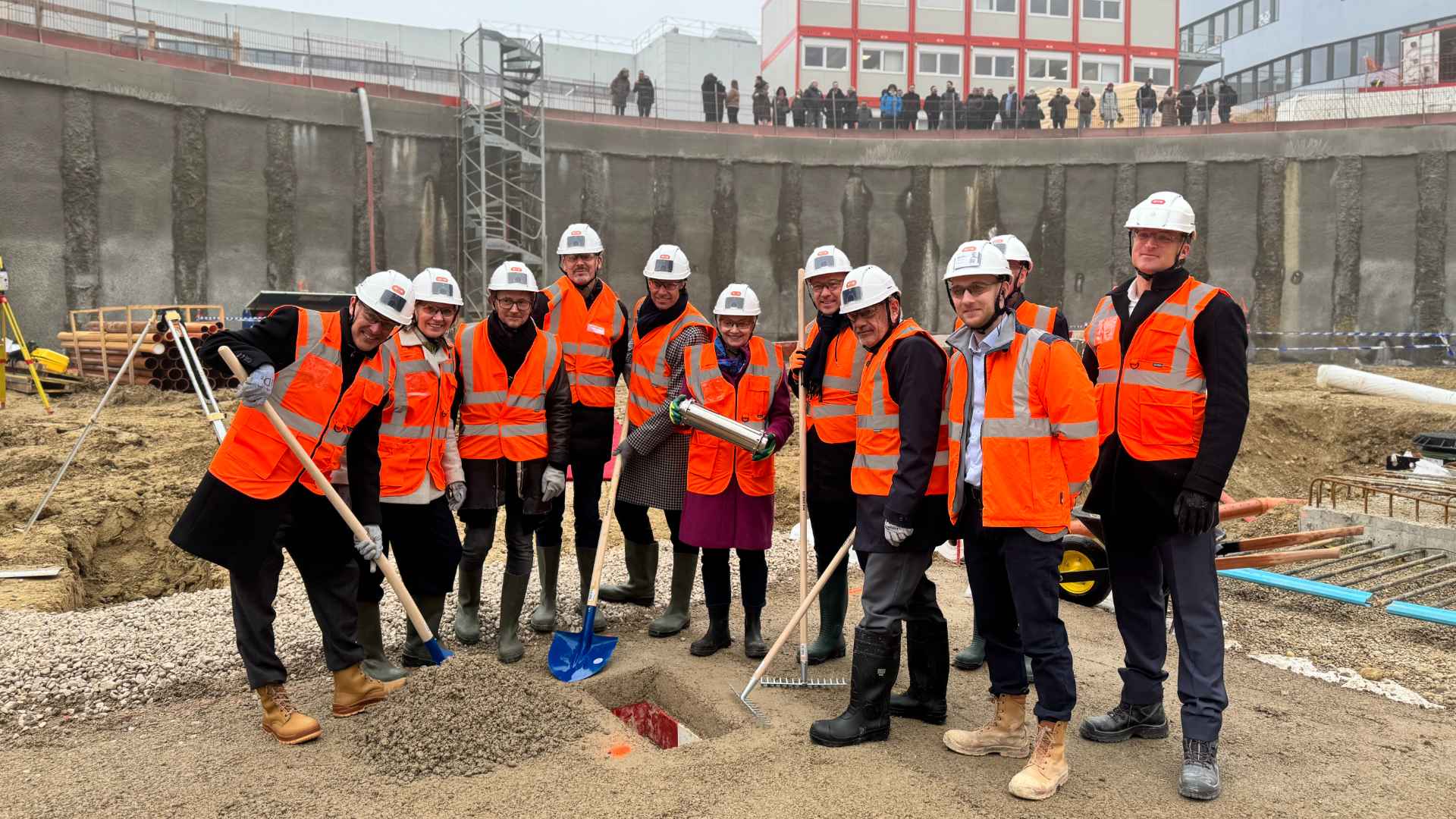 Première pierre pour le futur pôle d'innovation JD7 - Canal Alpha