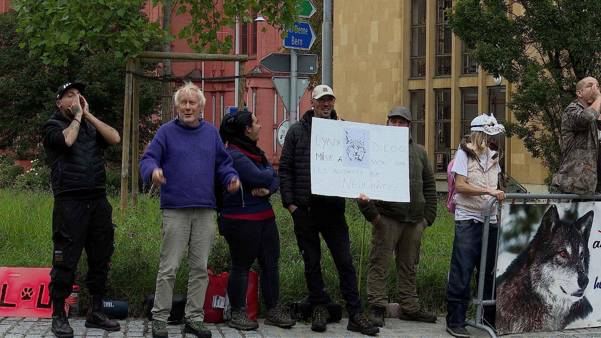 Wolf Army Swiss se mobilise pour Diego et les loups - Canal Alpha